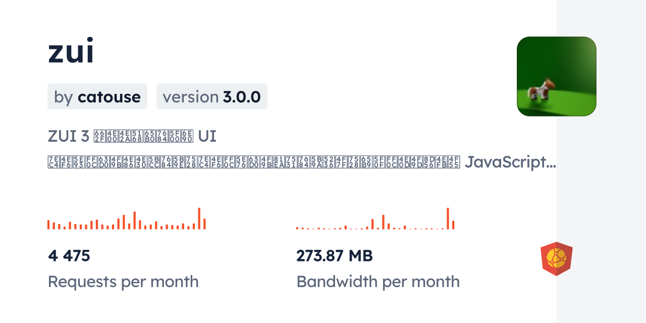 zui CDN by jsDelivr - A CDN for npm and GitHub